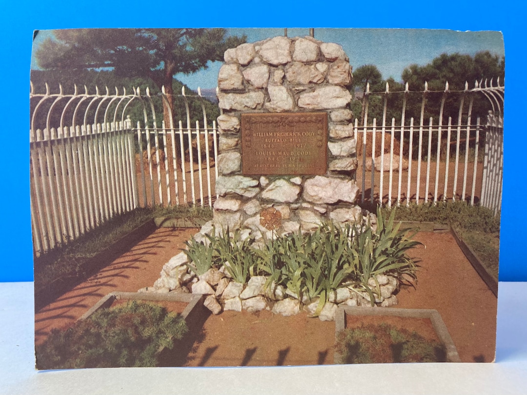 Buffalo Bill's Burial Site Oversize Postcard - Etsy