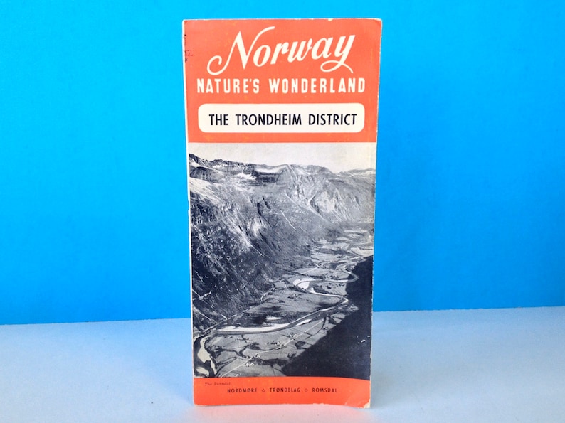 Norway Nature's Wonderland Brochure - Etsy