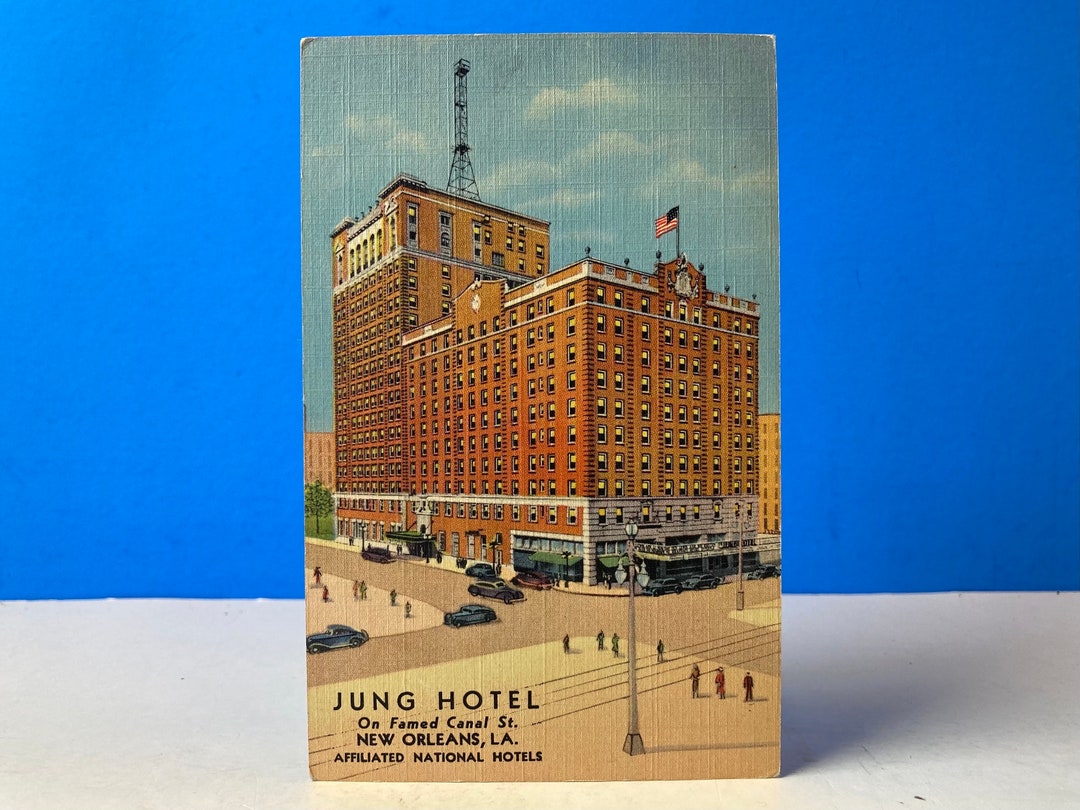 Jung Hotel New Orleans Postcard - Etsy