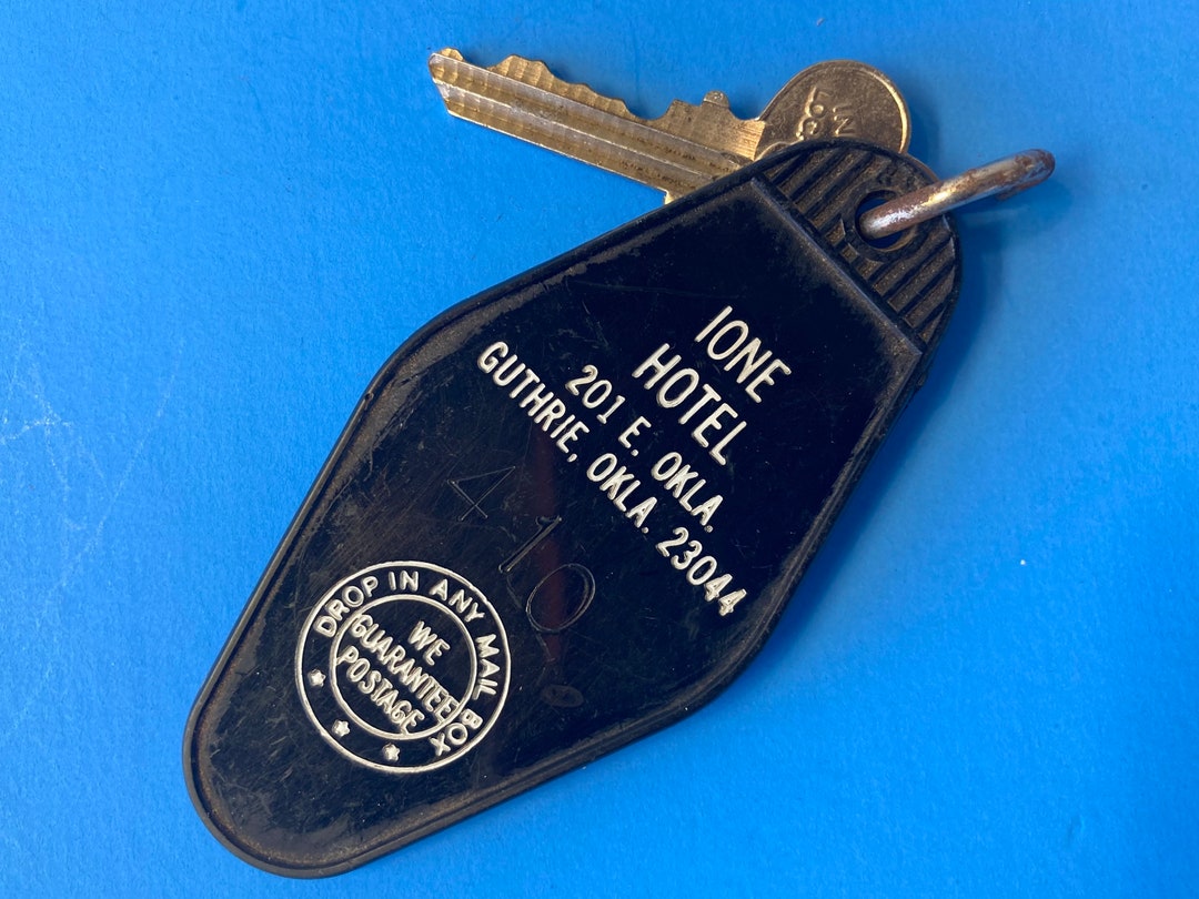 Ione Hotel Room Key 410 Guthrie Okla - Etsy
