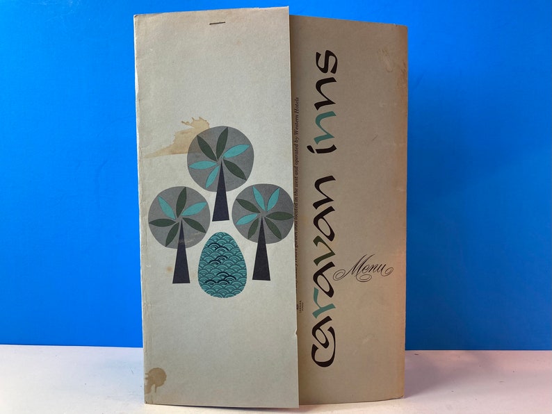 Caravan Inns Menu - Etsy