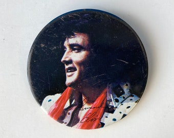 Elvis Presley Pin Button - Etsy