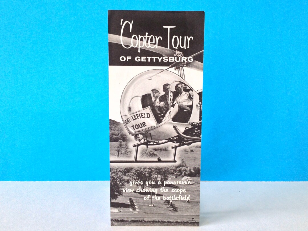 Helicopter Tour of Gettysburg Brochure - Etsy