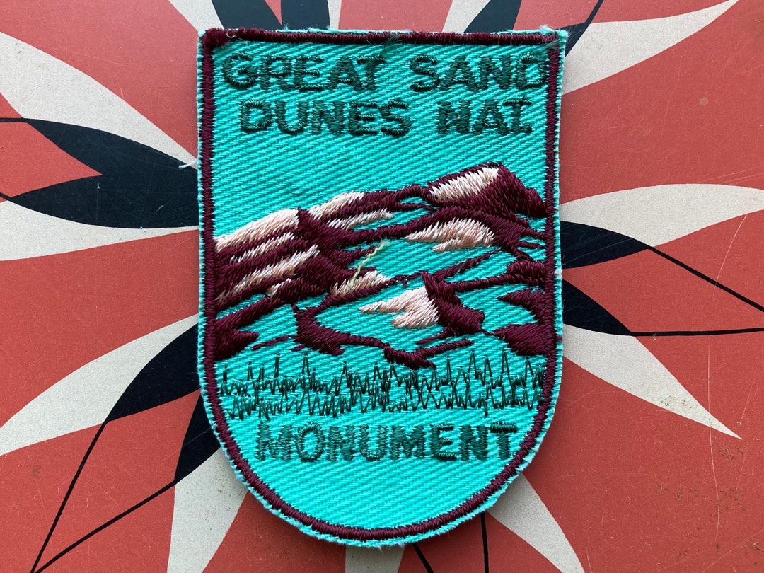 Vintage Great Sand Dunes National Monument Patch - Etsy