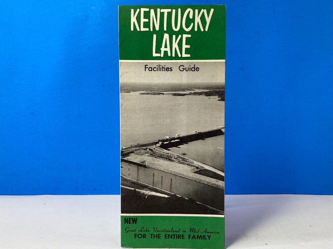 Kentucky Lake Facilities Guide Brochure - Etsy
