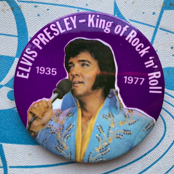 Elvis Presley Buttons - Etsy