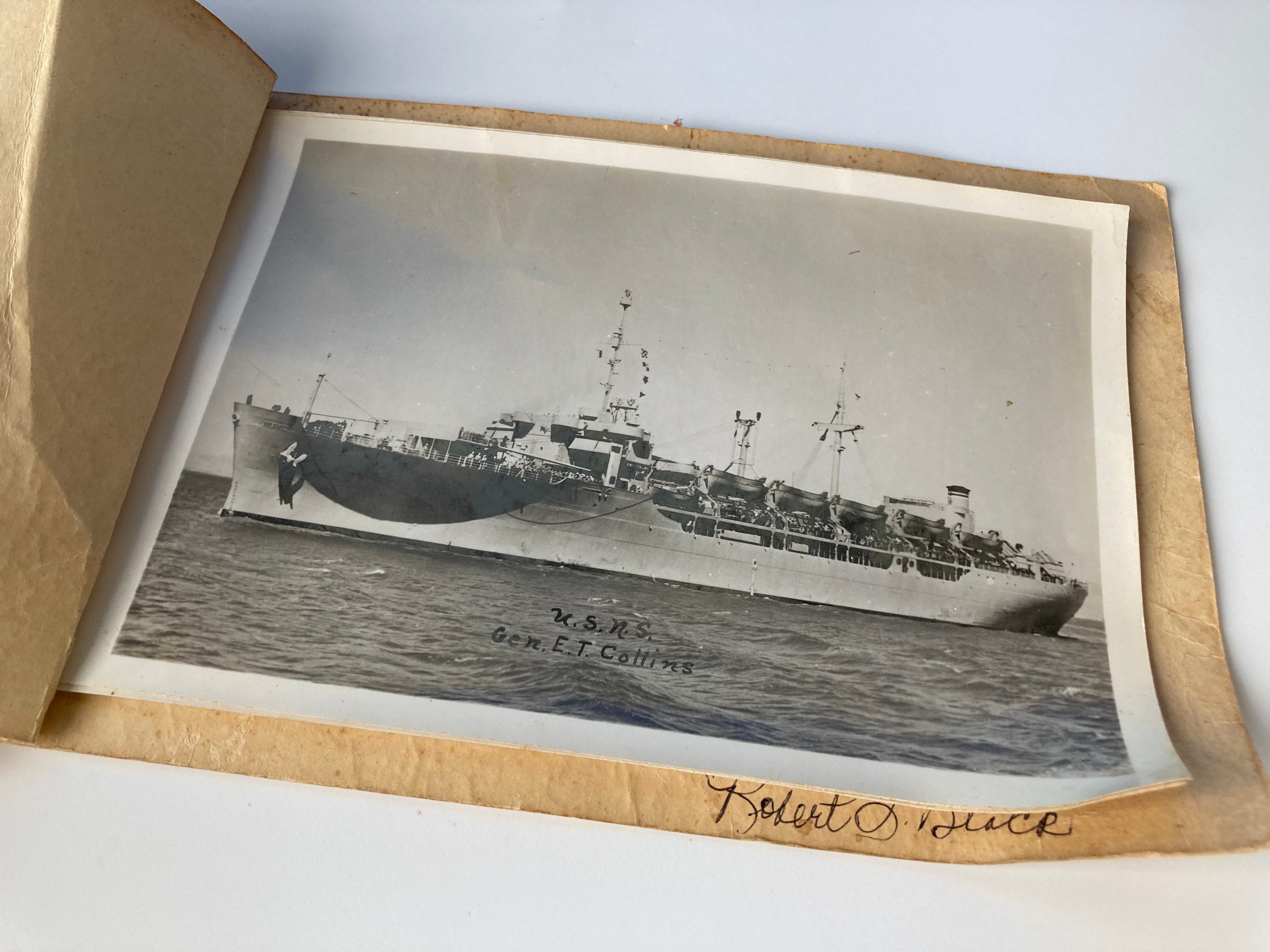 Mementos of Your Ship U.S.N.S. General E. T. Collins - Etsy