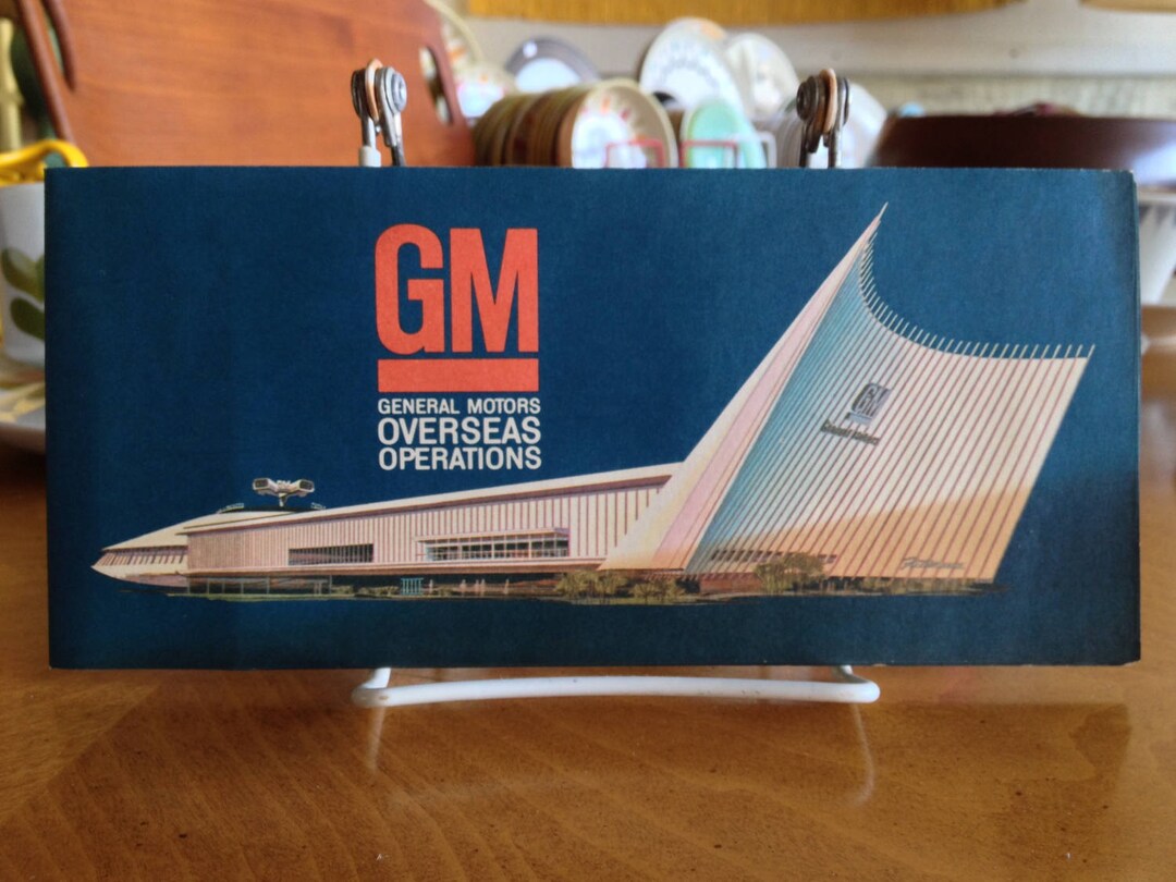 GM Futurama Overseas Operations the New York World's Fair Brochure - Etsy