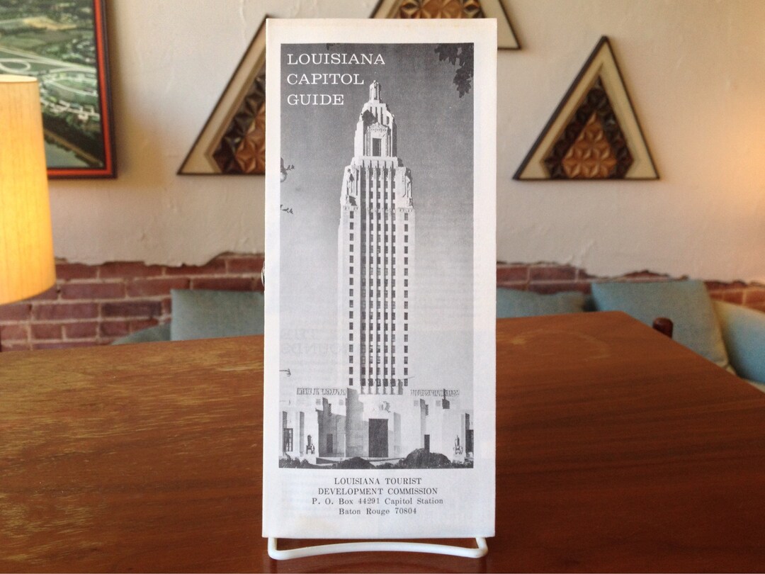 Louisiana Capitol Guide Brochure - Etsy