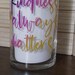 Kindness Always Matters Vase Candy Jar Desk Gift - Etsy