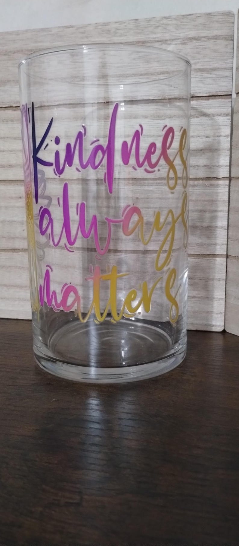 Kindness Always Matters Vase Candy Jar Desk Gift - Etsy