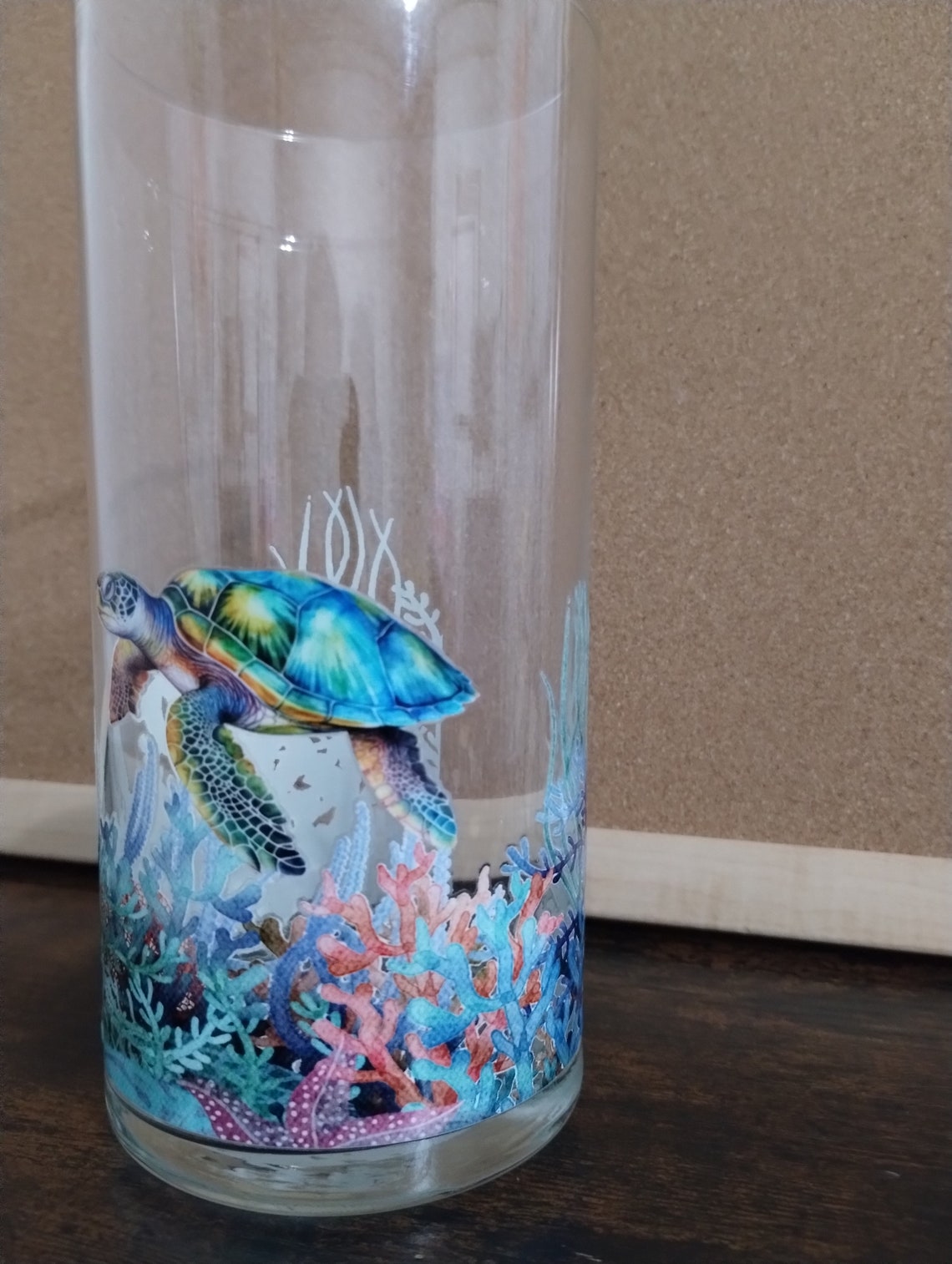 Sea Turtle Centerpiece Vase Gift Home Decor - Etsy