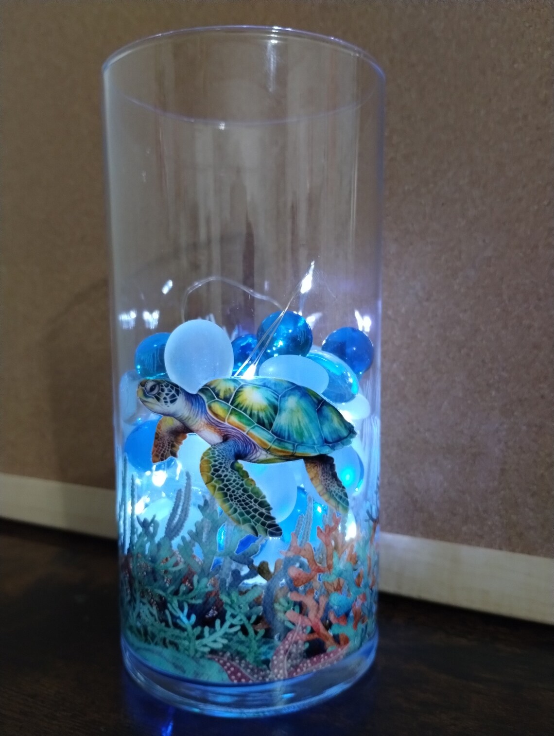 Sea Turtle Centerpiece Vase Gift Home Decor - Etsy