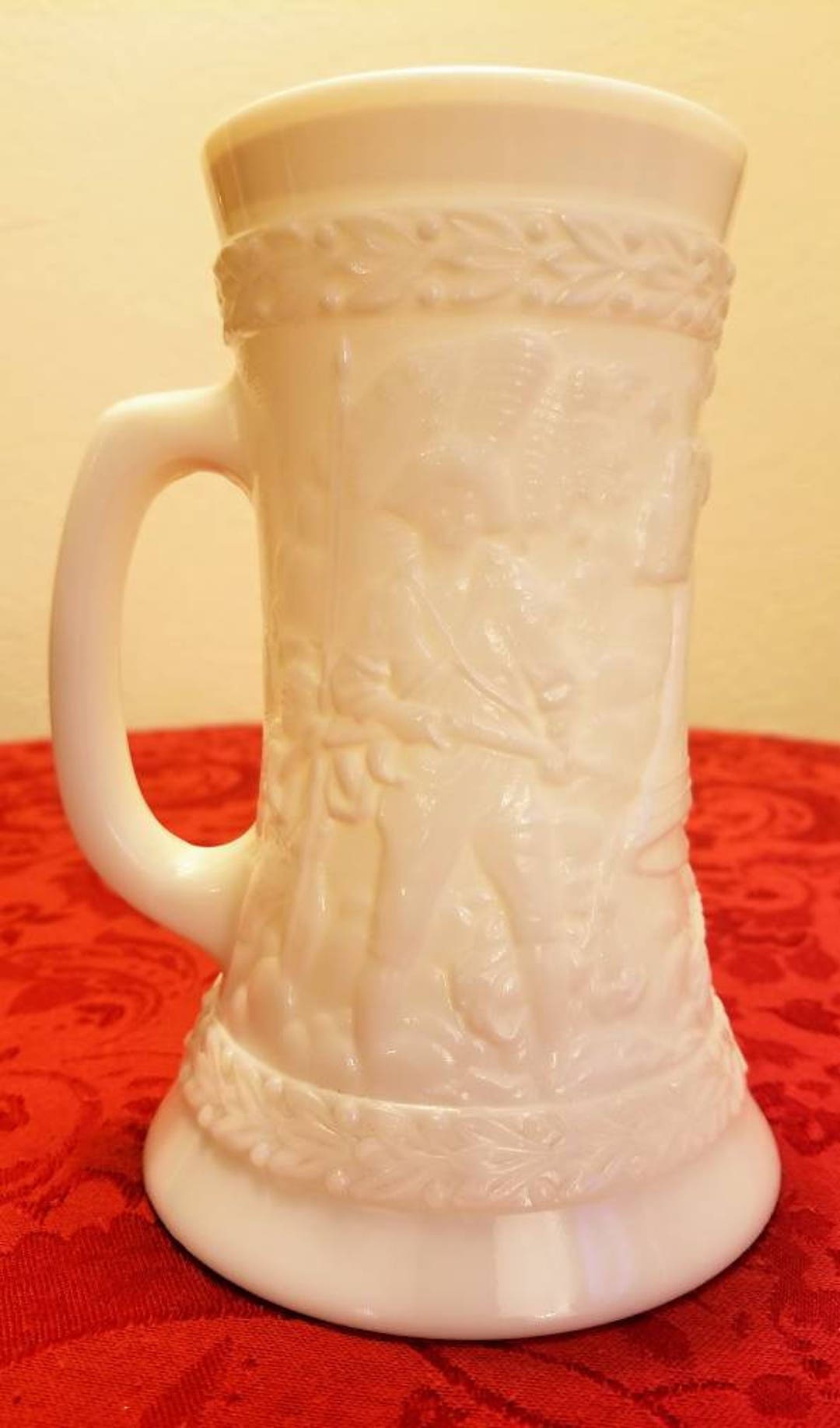 Fenton Bicentennial White Milk Glass Stein - Etsy