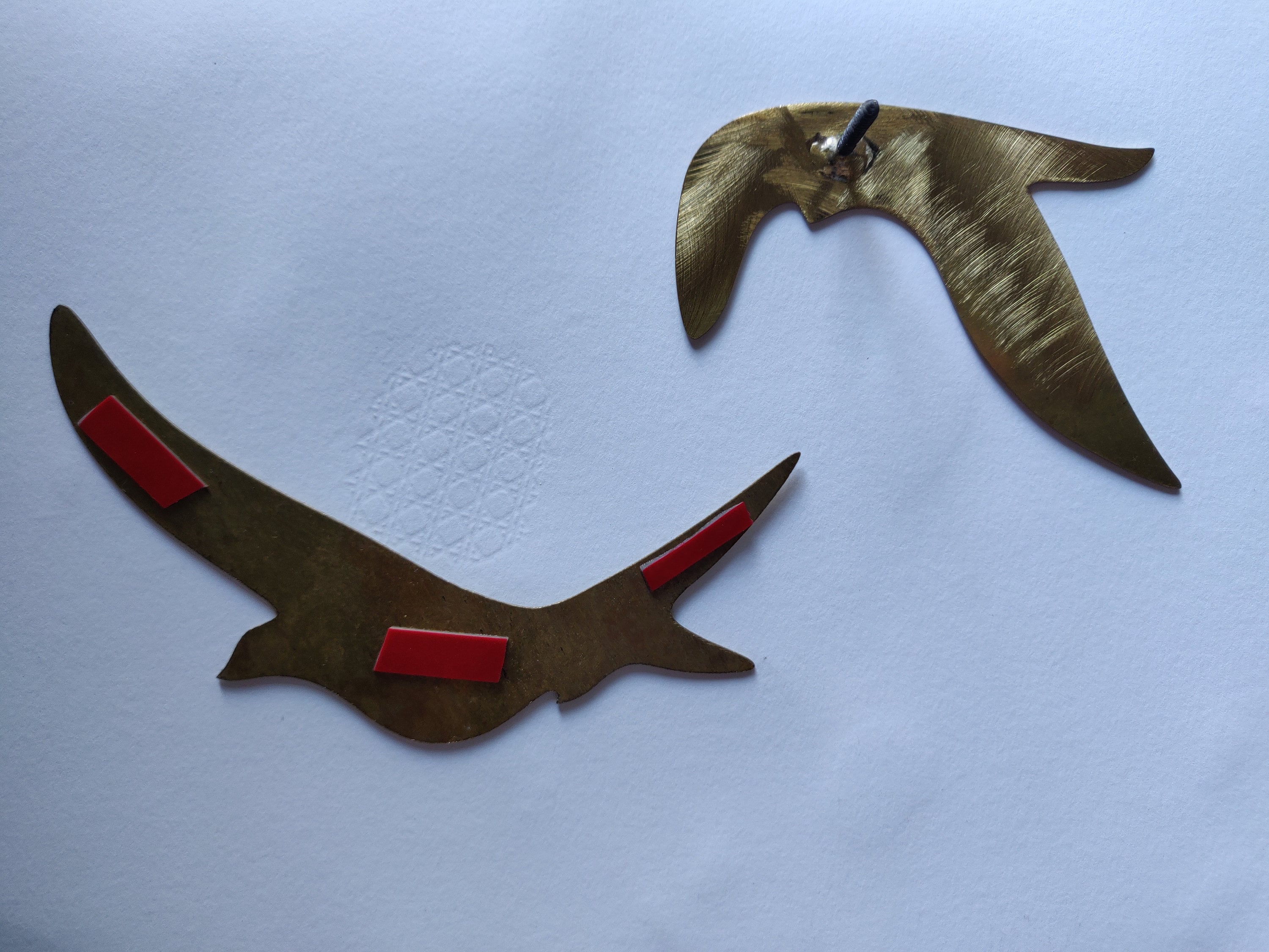 Bird Wall Art Brass 14 Pieces Black Metal Copper Steel - Etsy