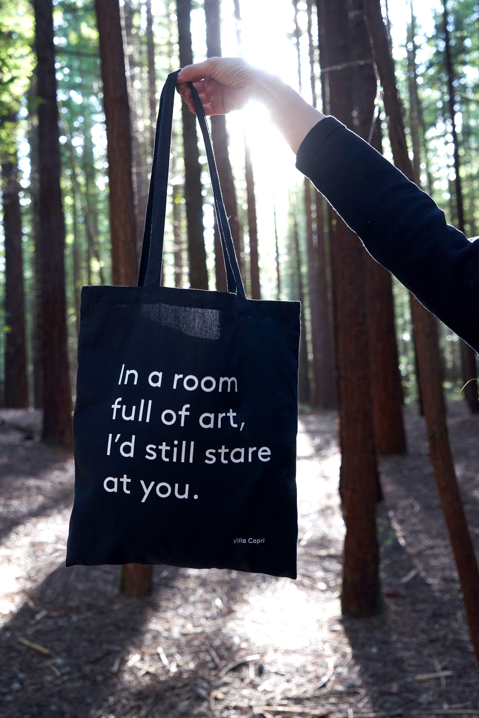 In a Room Full I'd Still Stare at You of Art Tote Bag Art ...