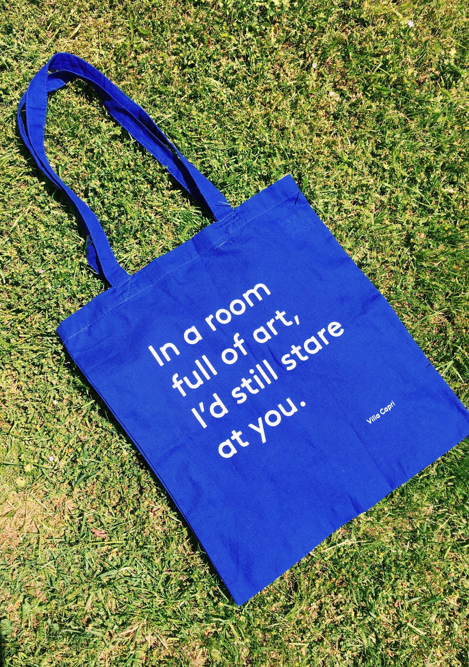 In a Room Full I'd Still Stare at You of Art Tote Bag Art ...