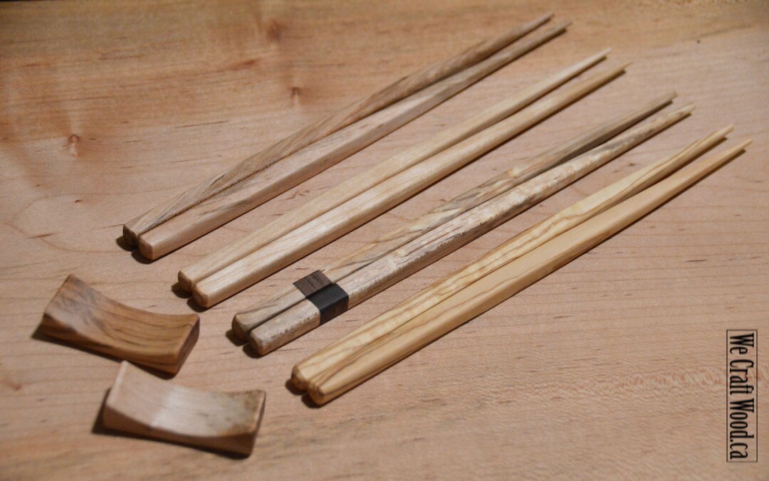 Wooden Chopsticks, Handcrafted, Canadian Made - Etsy