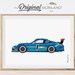 Race Car Print Racing Car Printable Transportation Wall Art | Etsy
