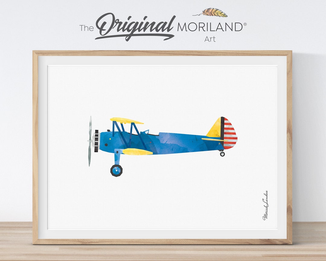 Airplane Print, Transportation Print, Vintage Plane Print, Aviation ...