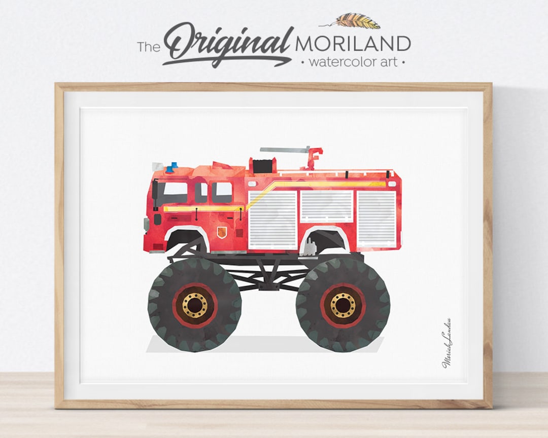 Fire Engine Monster Trucks