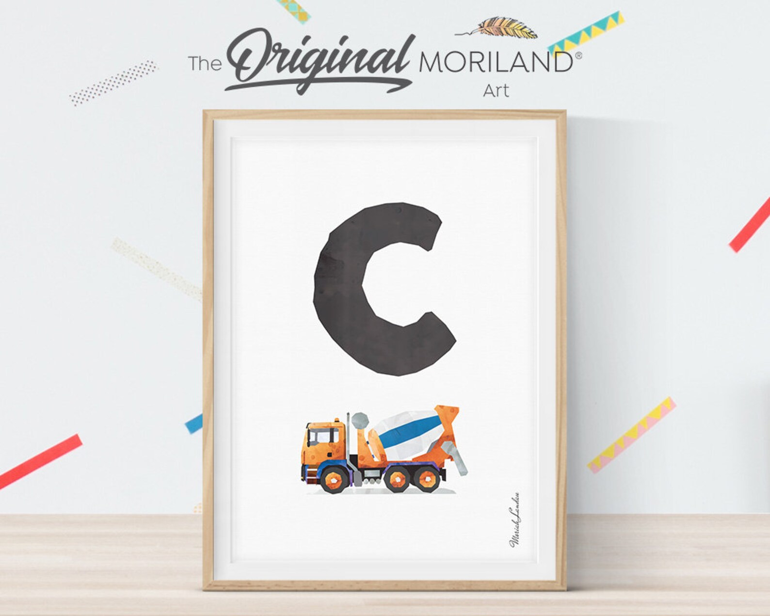 Alphabet Print Letter C Print Personalized Name Print Art - Etsy