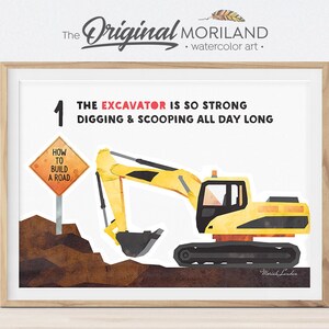 How to Build a Road by MORILAND®, Educational Wall Art Set, Alphabet ...