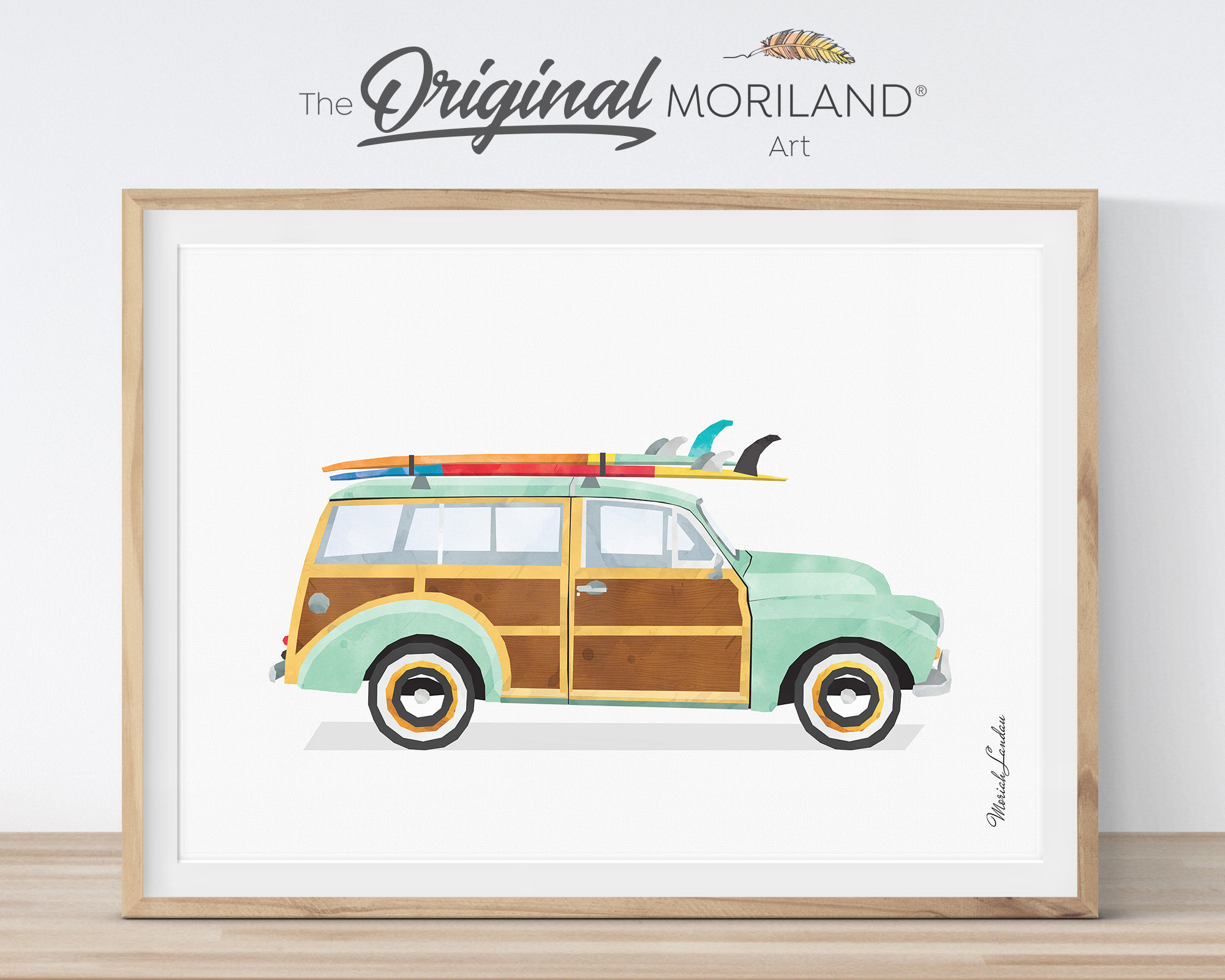 Vintage Surf Car