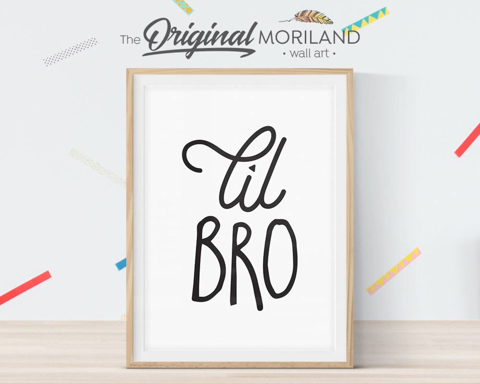 Little Brother Print Lil Brother Wall Decor Little Brother - Etsy