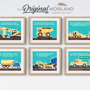 How to Build a Road Poem by MORILAND®, Educational Wall Art Set ...