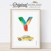Alphabet Print Letter Y Print Personalized Name Print ABC - Etsy