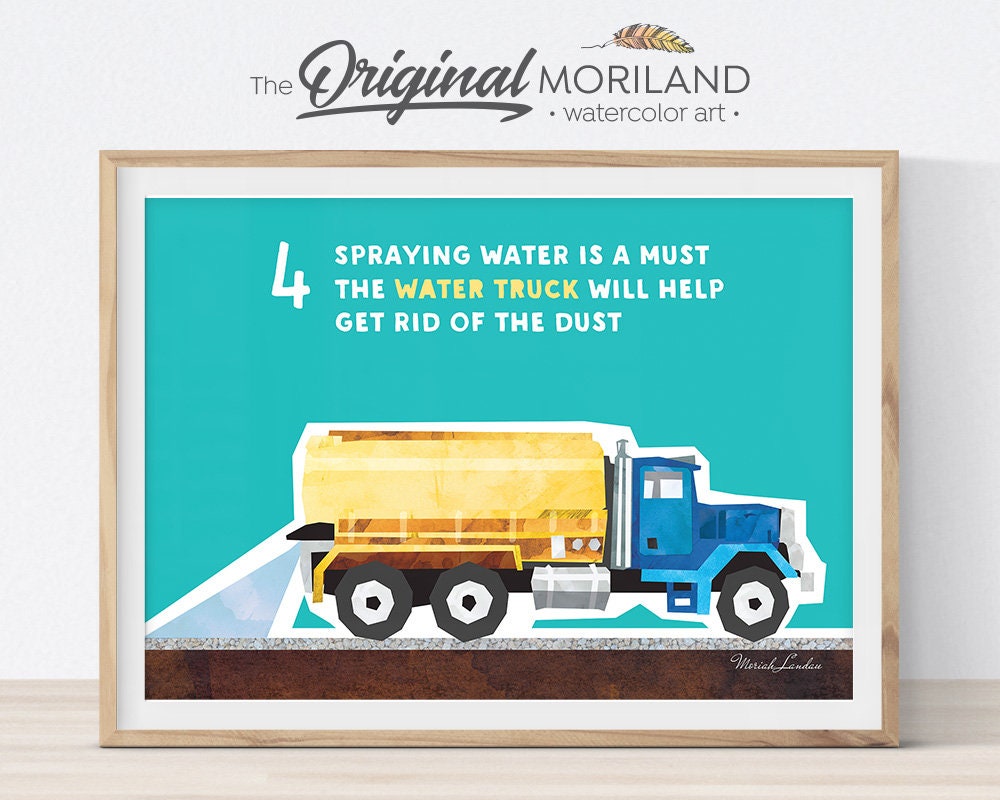 How to Build a Road Poem by MORILAND® Educational Wall Art - Etsy