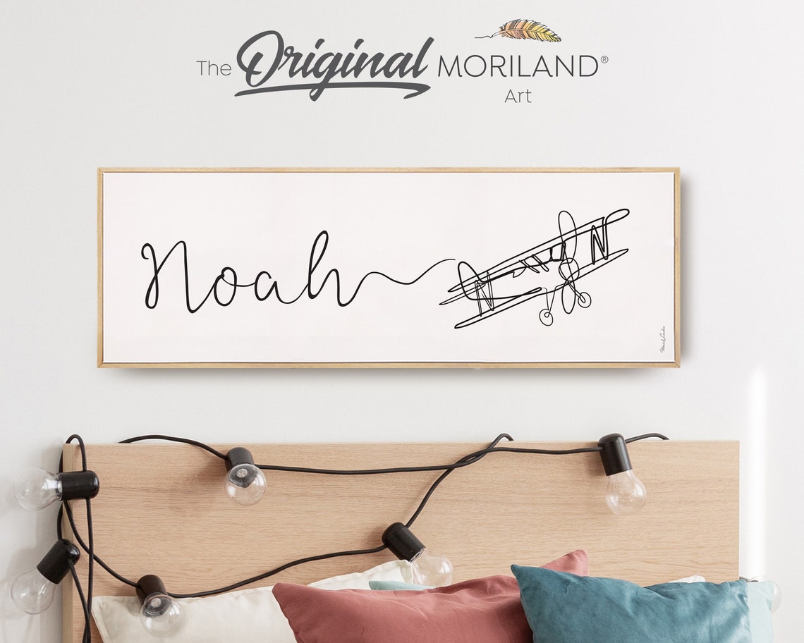 Custom Name One Line Drawing Printable Custom Name With - Etsy