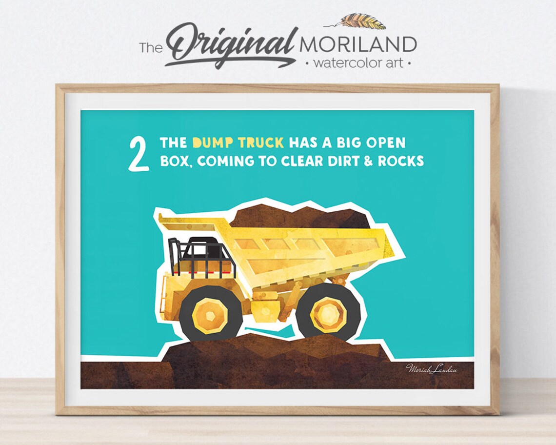 How to Build a Road Poem by MORILAND® Educational Wall Art - Etsy