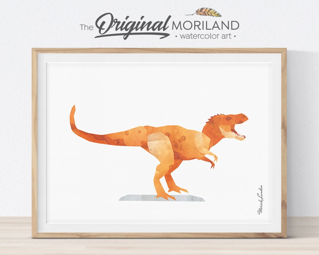 Dinosaur Print, Tyrannosaurus Print, Dinosaur Printable, Toddler Boy ...