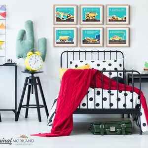 How to Build a Road Poem by MORILAND®, Educational Wall Art Set ...