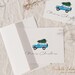 Printable Christmas Card of a Classic SUV With Christmas Tree - Etsy