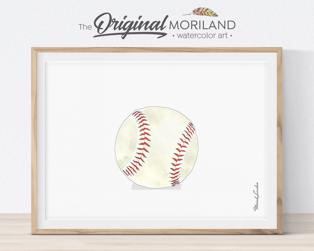 Baseball Print, Baseball Wall Art, Baseball Printable, Sports Decor ...