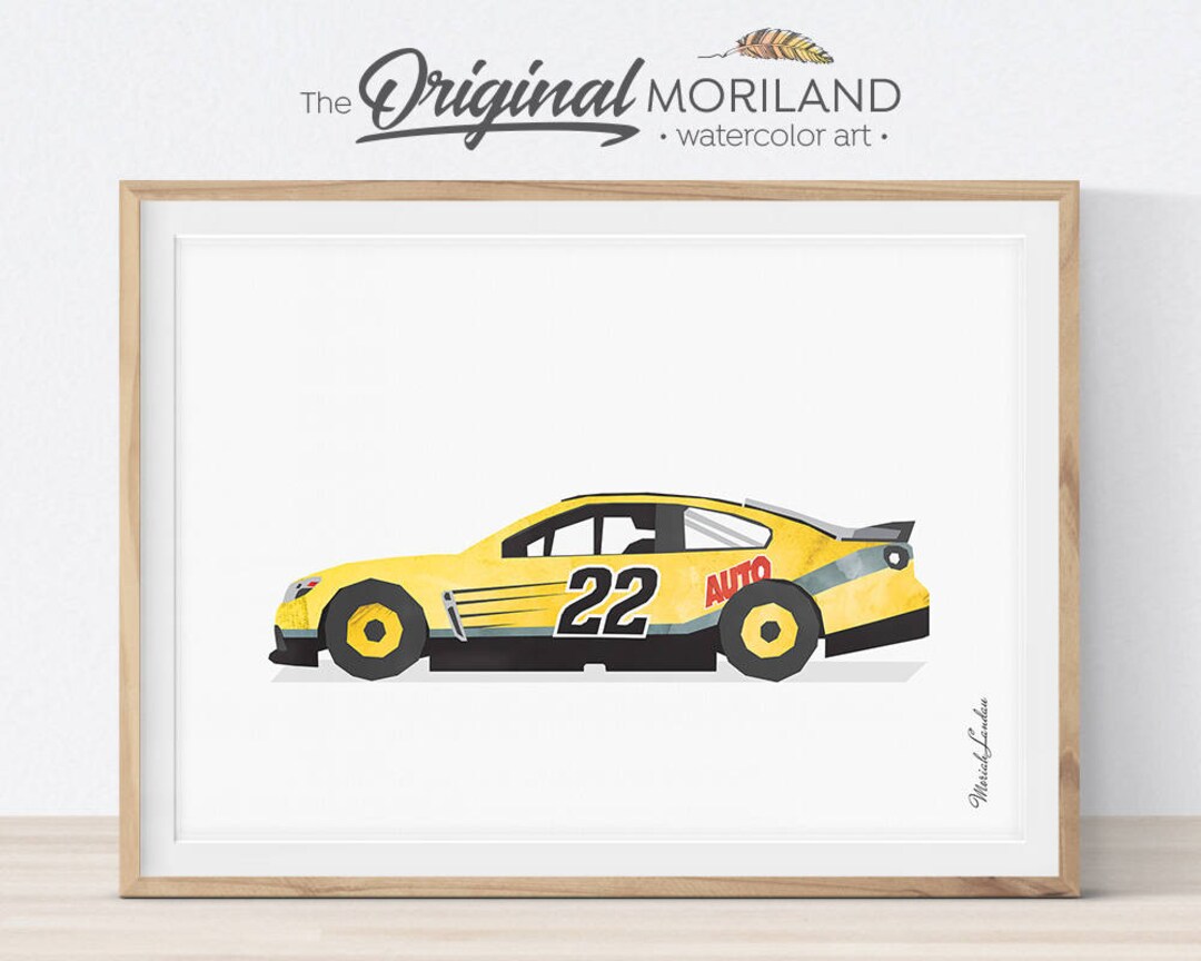 Racing Car Printable, Race Car Print, Transportation Wall Art, Race Car ...