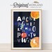 Alphabet Art Space Alphabet Wall Decor Space Room Decor - Etsy