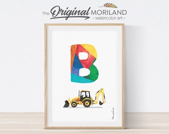 Letter B Poster - Etsy