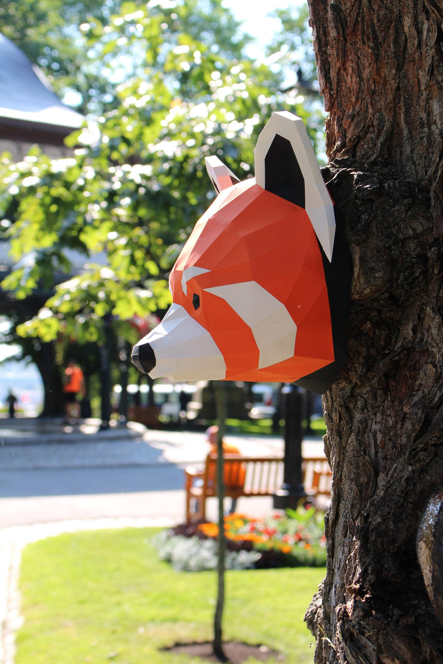 Red Panda Papercraft Printable DIY Pdf Template - Etsy