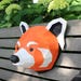 Red Panda Papercraft - Printable DIY Pdf Template - Etsy