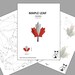 Canadian Maple Leaf Papercraft Printable DIY Pdf Template, Canada 150 ...