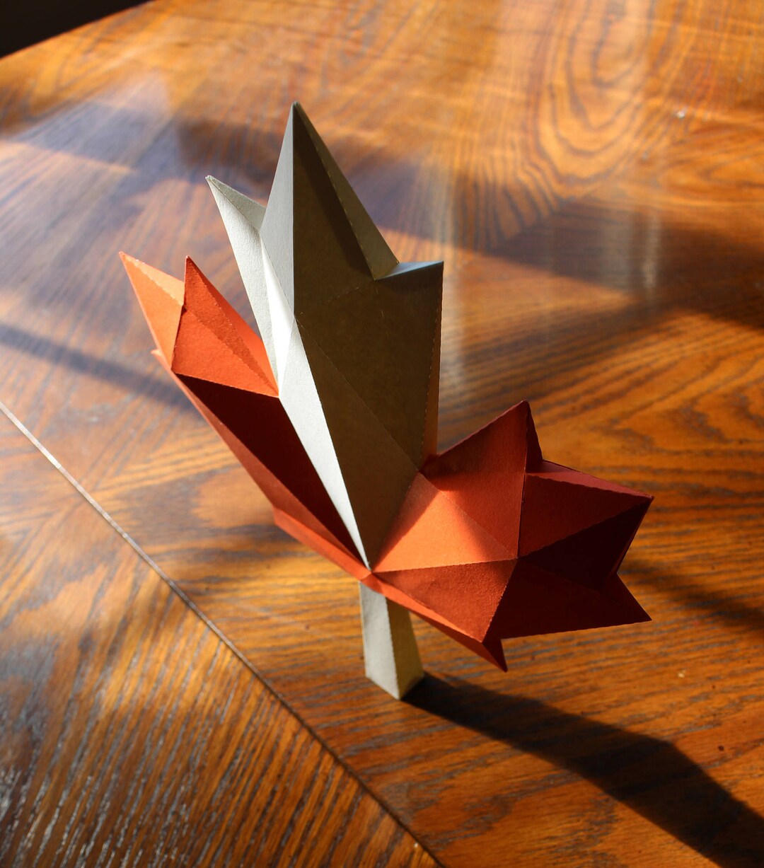 Canadian Maple Leaf Papercraft - Printable DIY Pdf Template, Canada 150 ...
