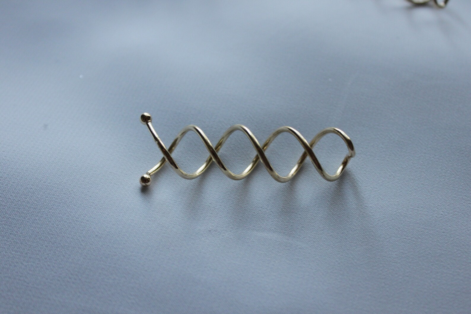 Set of 3: Curly Hair Pin, Screw, Twirl, Curly Hair Accessories, Curly ...