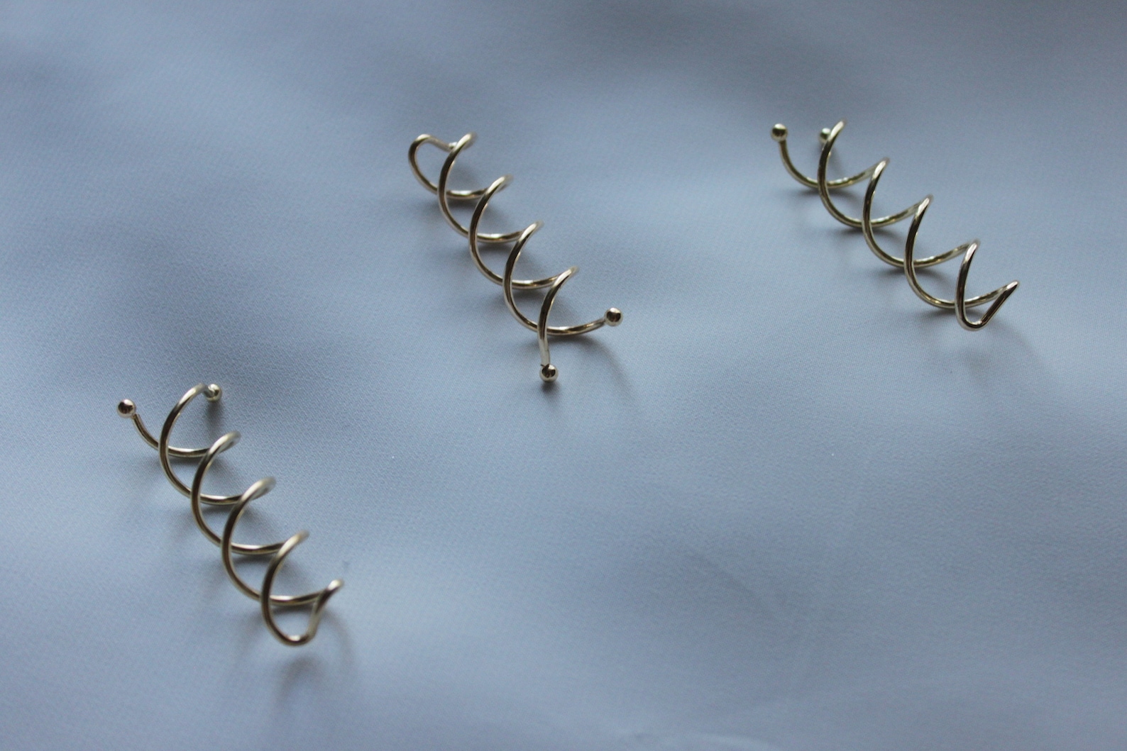 Set of 4: Curly Hair Pin, Screw, Twirl, Curly Hair Accessories ...