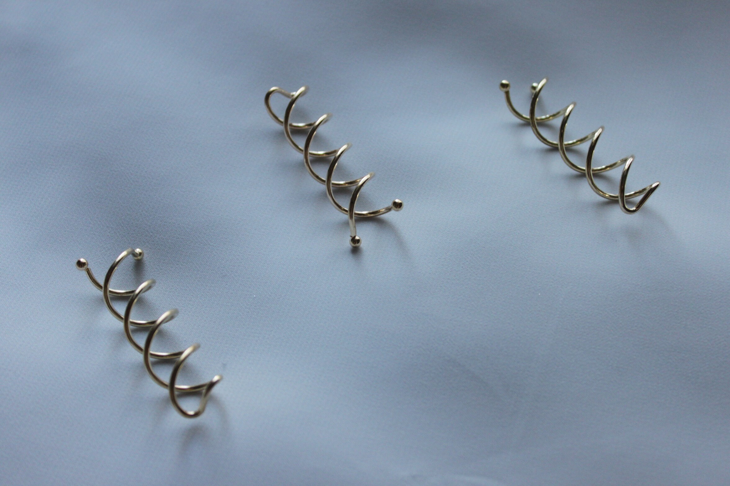 Set of 4: Curly Hair Pin, Screw, Twirl, Curly Hair Accessories ...