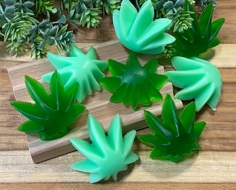 8 Mini Cannabis-marijuana Soap-hemp Soap-gag Gift-party - Etsy