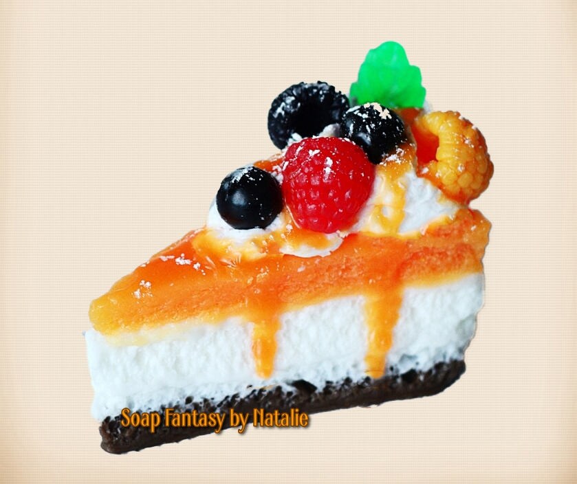 Cake Soap-fruit Cake Soap-party Favor-birthday Gift-soap for Sweet ...